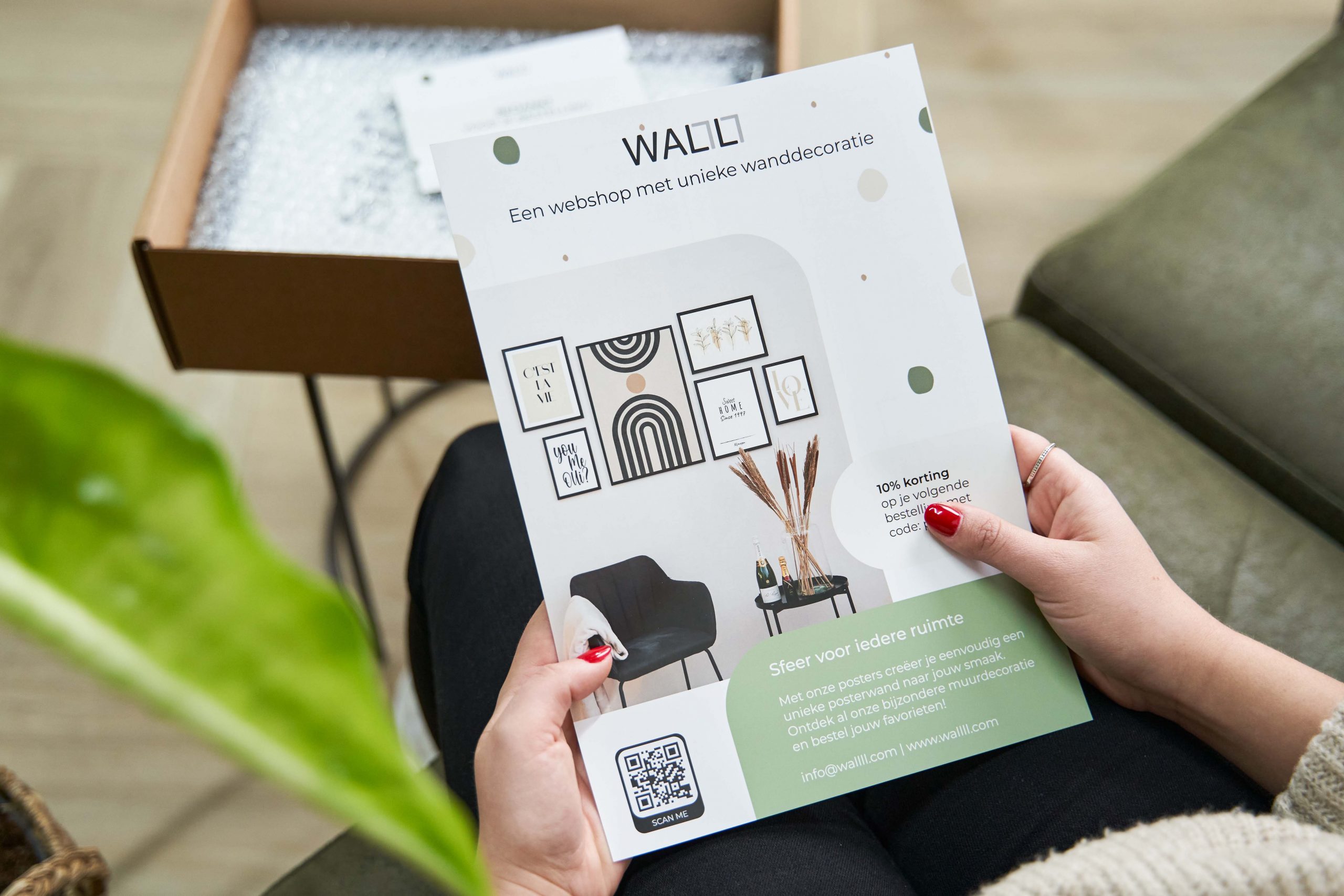 Flyer - Tocomfy - Professionele flyer - Sterk design